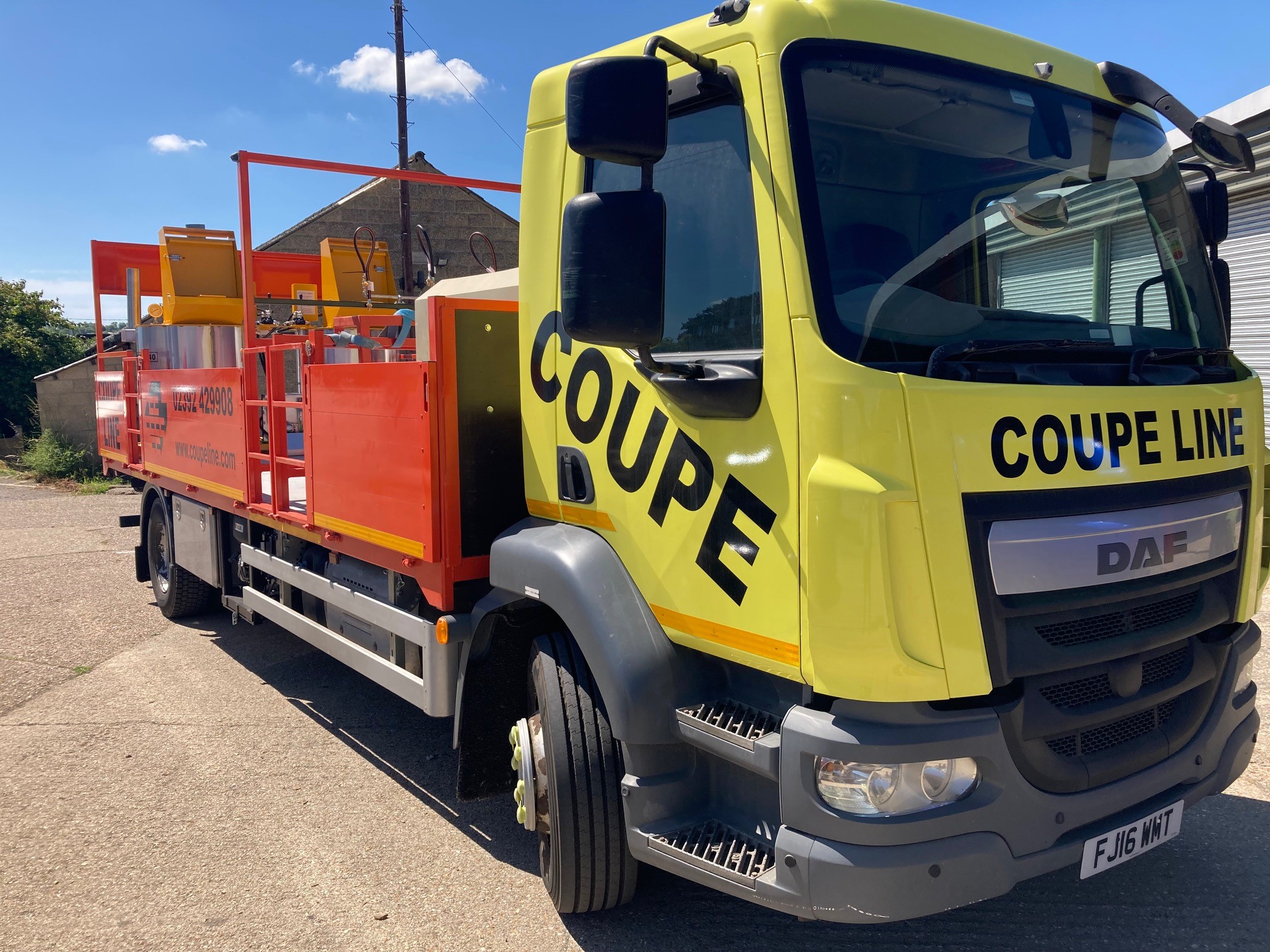 Coupe Line adds DAF Euro 6 truck to it's fleet - Coupe Line